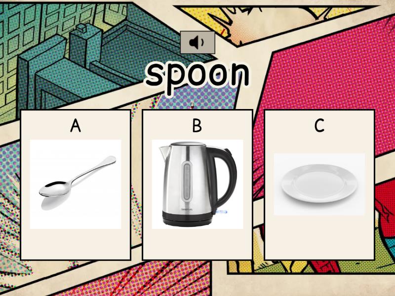 Kitchen utensils - Quiz