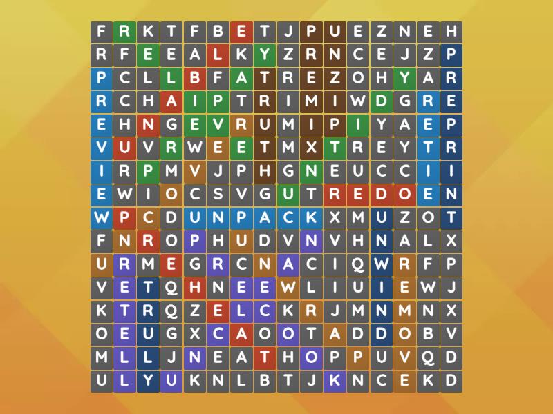 Lesson 103 and 104 - Wordsearch