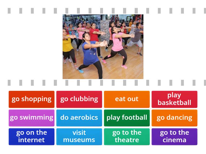 I love to.......(leisure activities) - word search - Cada oveja con su ...