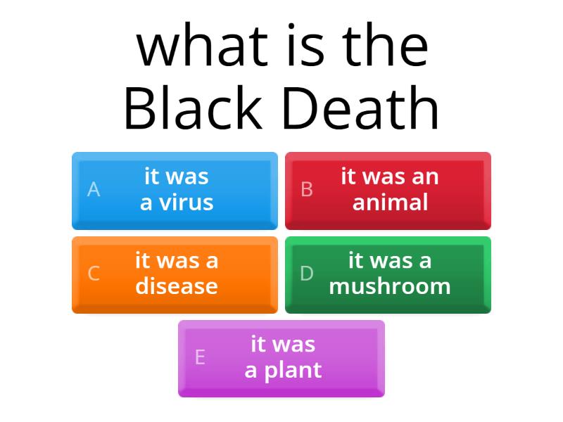 black death - Quiz