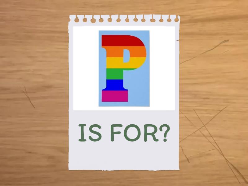 THE ALPHABET - Flash cards