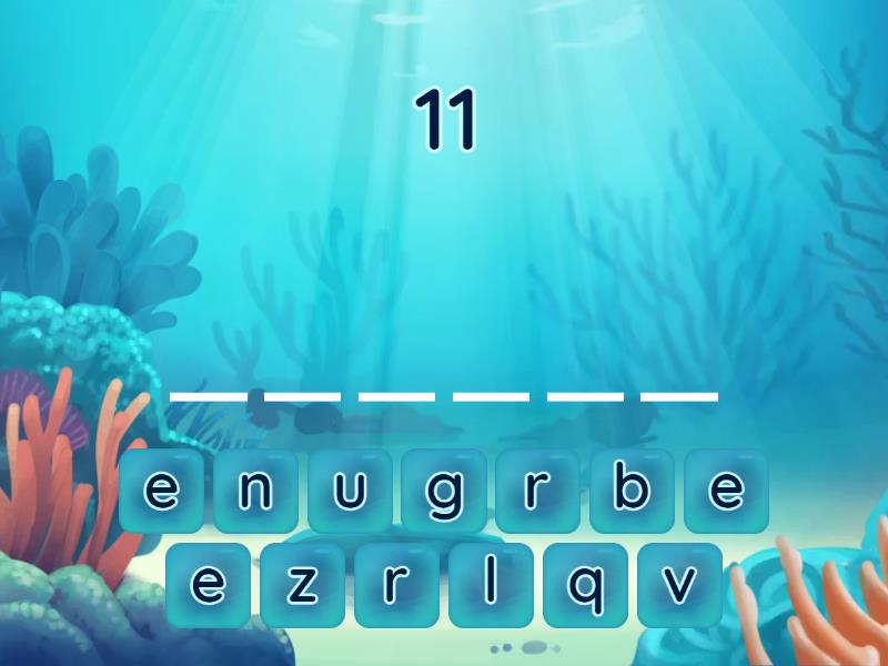 Numbers 10-19 () - Spell the word