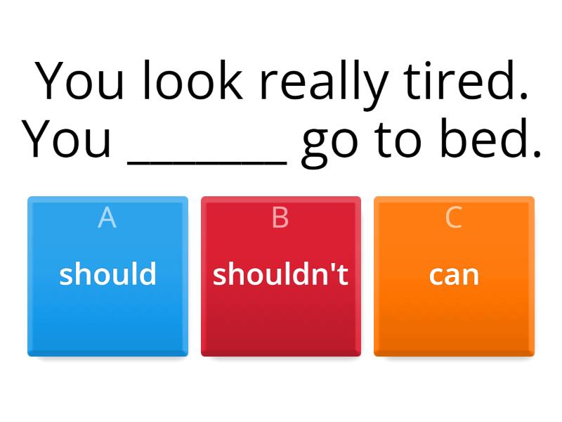 Modal Verbs VI - 8th Grade - Quiz