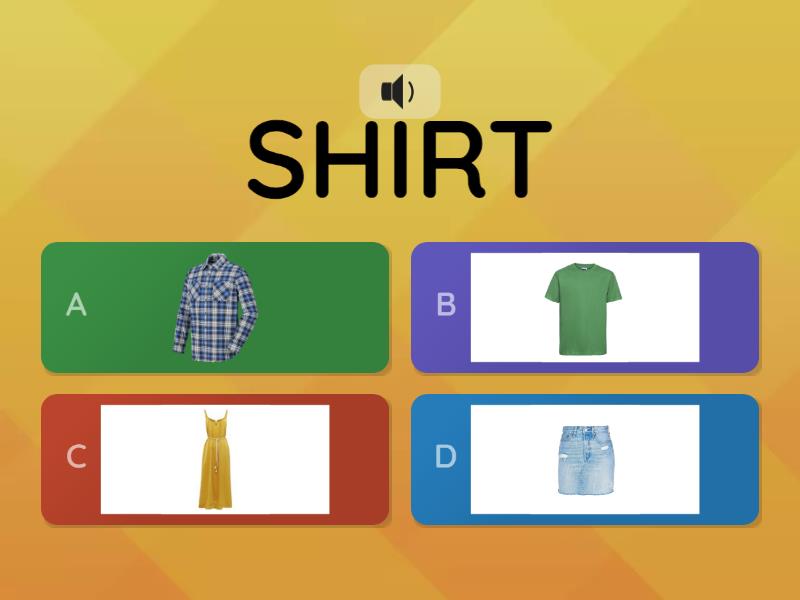 CLOTHES - Quiz