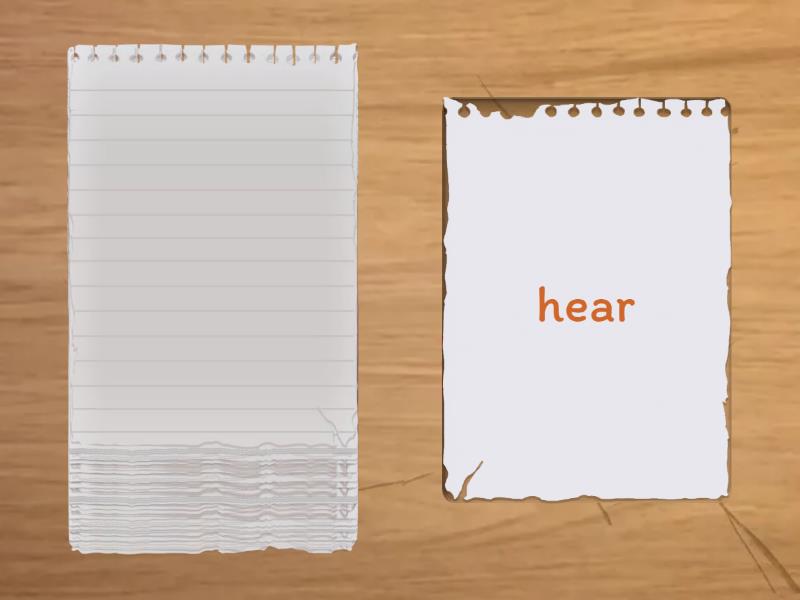 Irregular verbs - Speaking cards