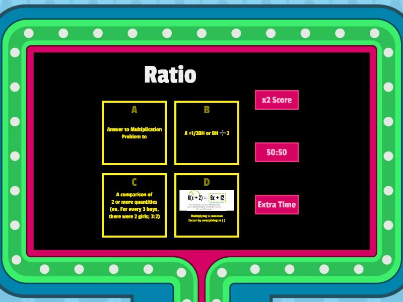 Math NYS Review GAME SHOW - Gameshow quiz