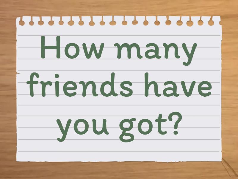 GG2 Unit 2 Speaking - Flash cards