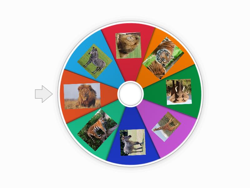 Animals - Spin the wheel