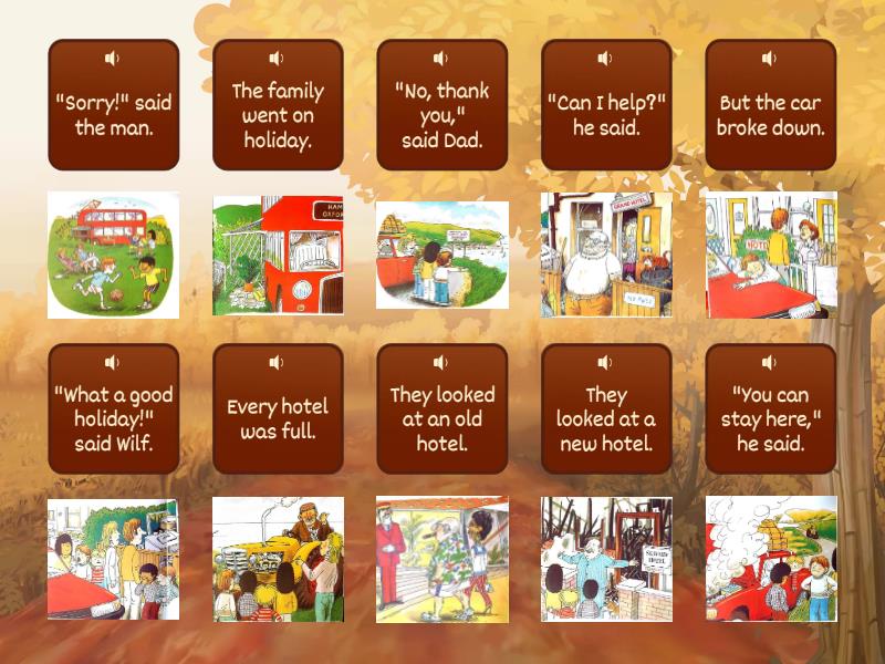 3 At the Seaside () - Match up