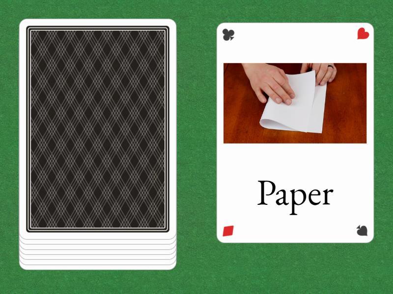 School Objects - 6º ano - Speaking cards