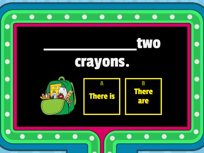 P.1 There is vs There are 2 - Gameshow quiz