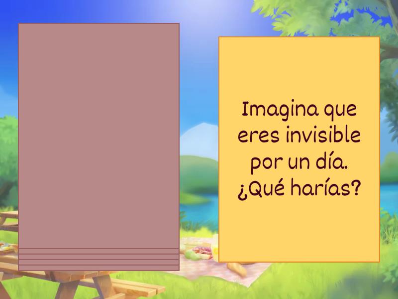 Preguntas condicional - Speaking cards