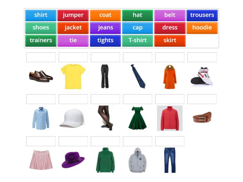 Go Getter 2 Clothes - Match up