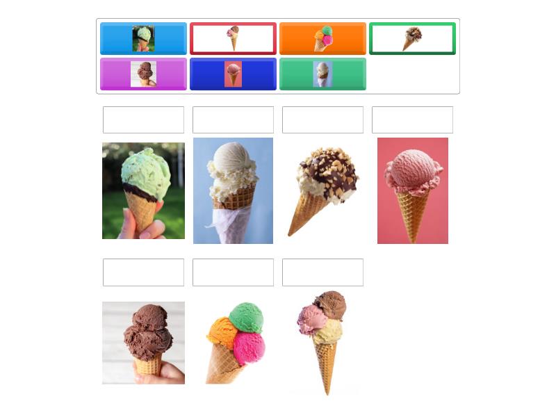 Ice Cream Match - Match up