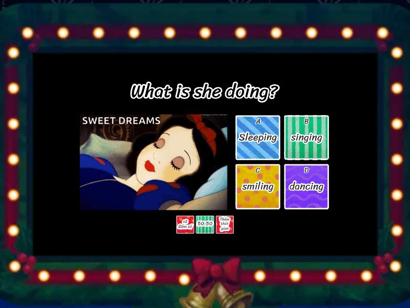 SNOW WHITE - Gameshow quiz