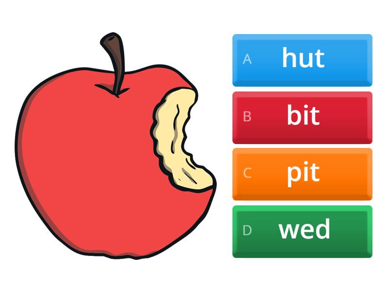 (it, ut, un, ed, et) matching words - Quiz
