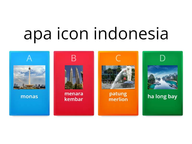 Icon negara asean - Kuis