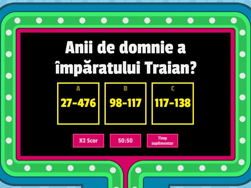 Test de evaluare cl.5 - Gameshow quiz