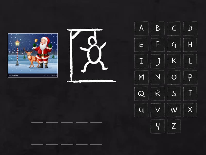 Christmas - Hangman