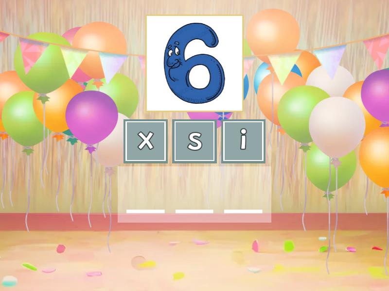 Numbers Numbers 1-10 - Anagram