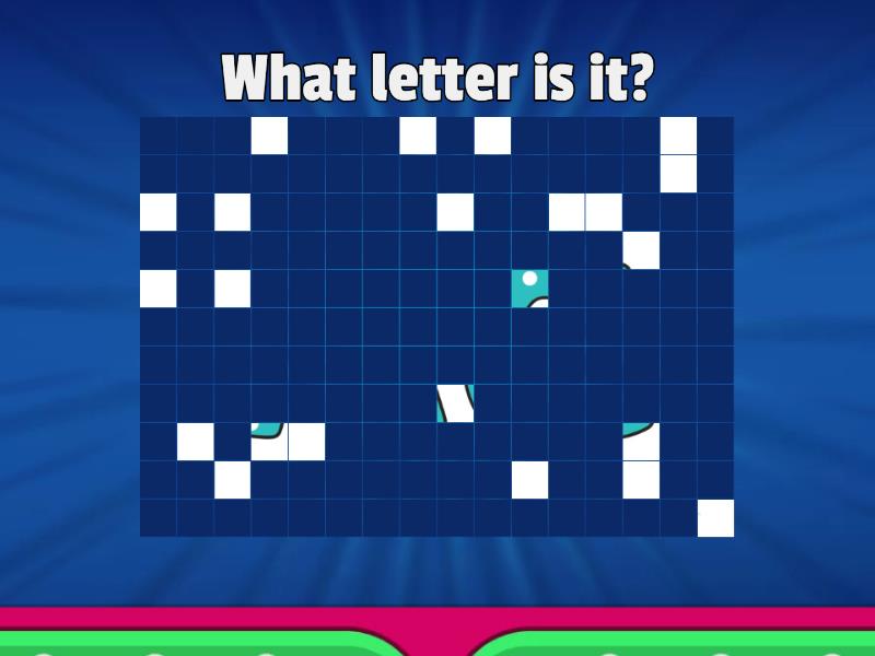 Guess the Alphabet Letter - Image quiz