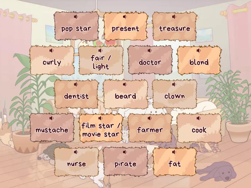 power up 2 unit 3 words - Flip tiles