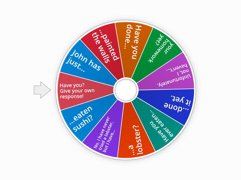 Perfect wheel - Spin the wheel