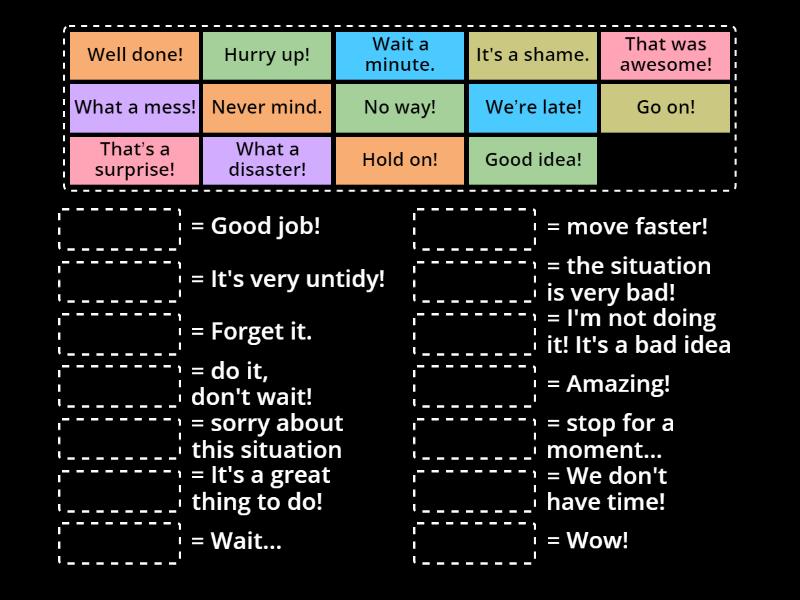 Go getter 2 Informal English (Units 1-5) (1) - Match up