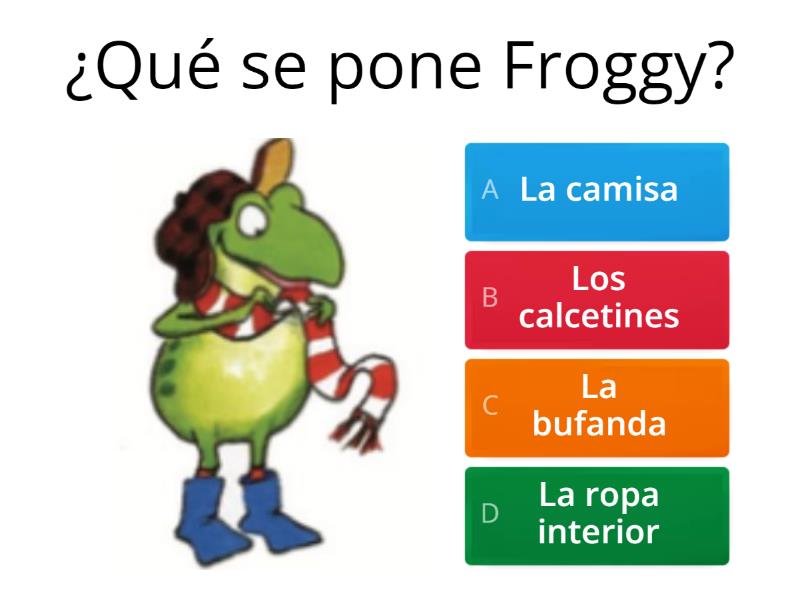 Froggy se viste - Quiz