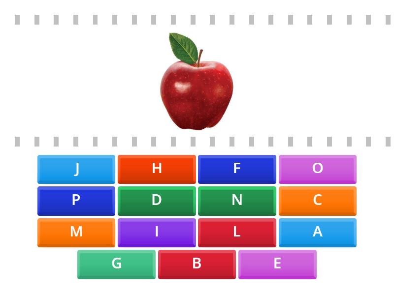 Review alphabet - Matching pairs - Find the match