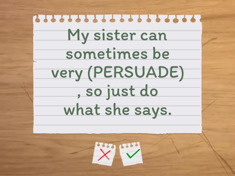 Focus 3 /word formation - Flash cards