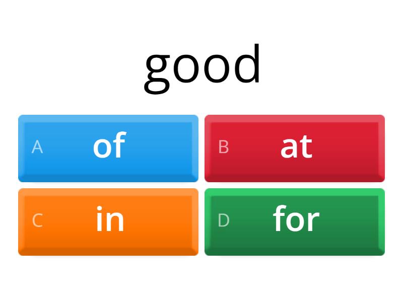 EF PRE-INTER 7C Adjectives+prepositions - Quiz