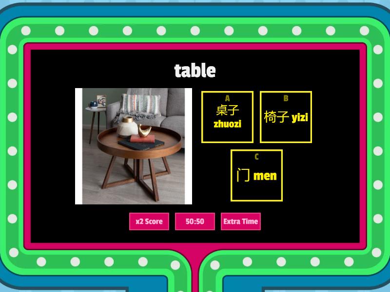 YCT 2 lesson 3 - Gameshow quiz