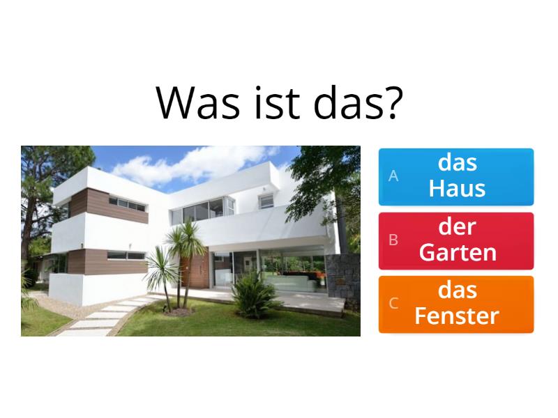 das Haus - Quiz
