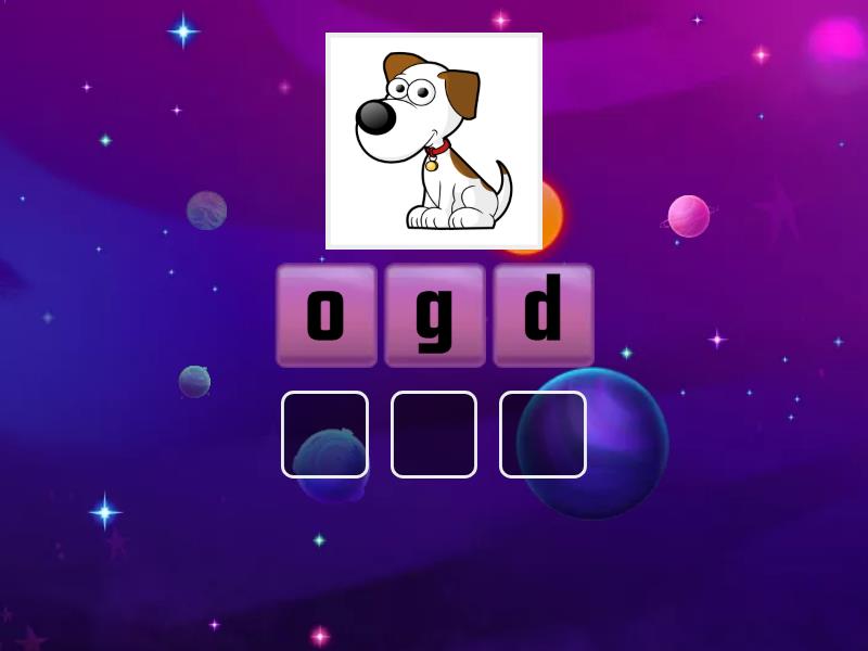 Brili Unit 6: Tell me the name of the pet! - Anagram