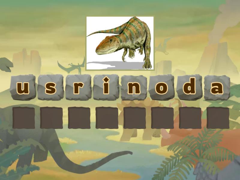 Cambridge Flyers Unit 5 - Anagrama