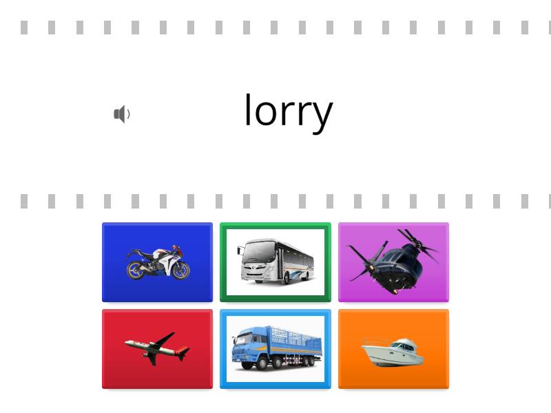 Kid's Box 1 Unit 10 - Find the match