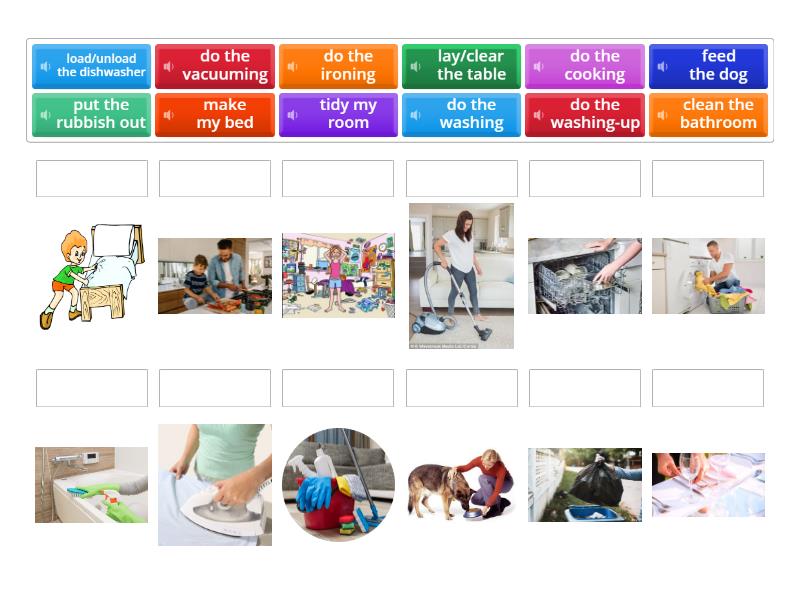 Housework - Match up