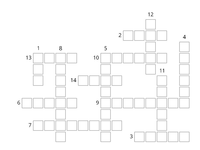 Irregular plural 1 - Crossword
