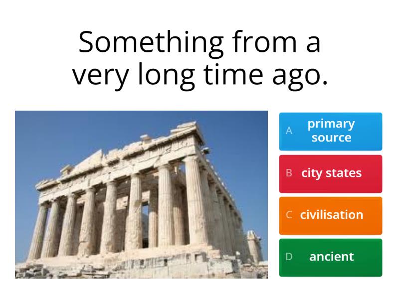 Ancient Greece - - Quiz