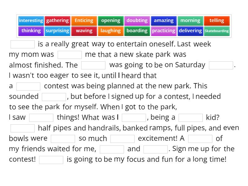 Morpheme Magic Lesson 3 - ing (connect) - Complete the sentence