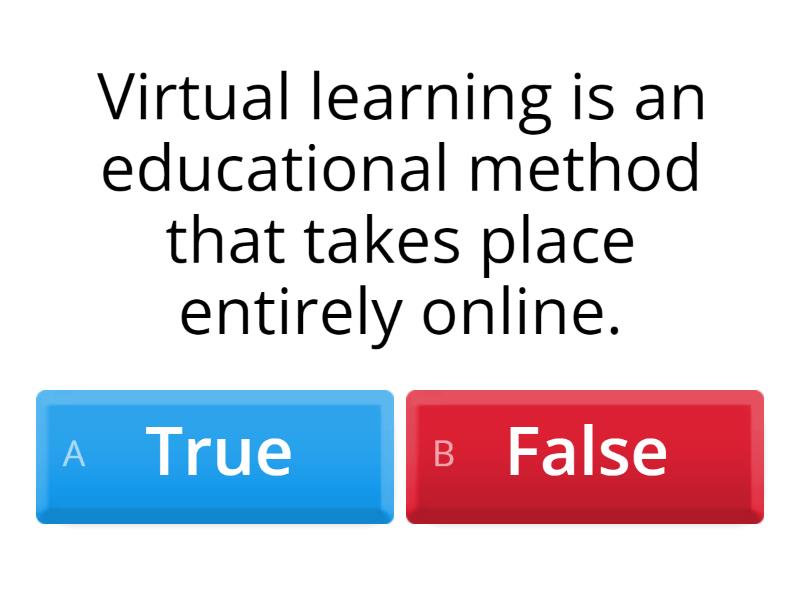virtual learning - Quiz
