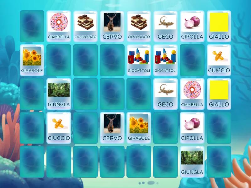 MEMORY CI - GI - Matching pairs