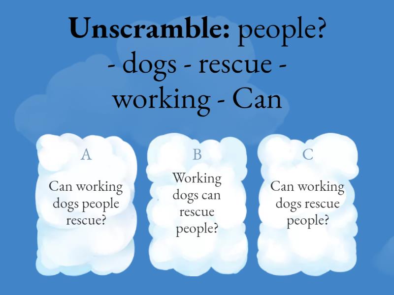 Test your knowledge - Chapter 2: Working dogs - Quiz