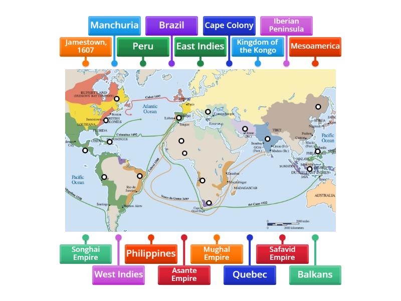 U4: Maritime empire - Labelled diagram