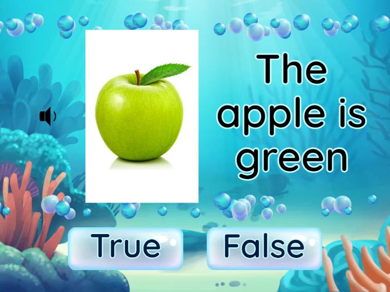 Colors - True or false