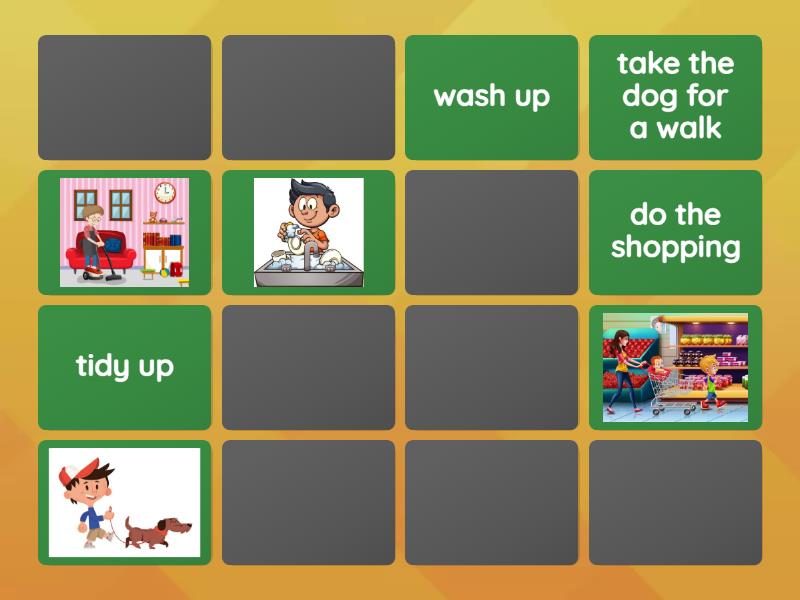 Daily Tasks - Matching pairs