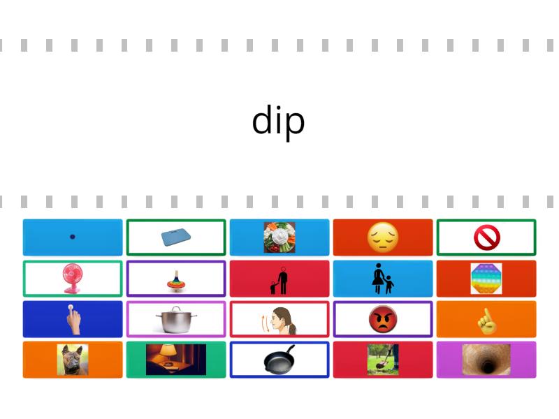 UFLI lesson 13 decodable words - Find the match