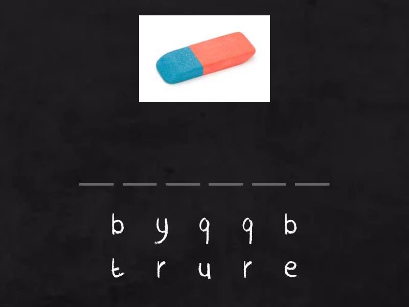 Classroom objects - Spell the word