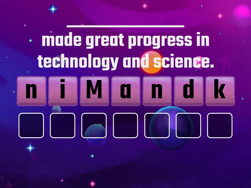 Space words - Anagram